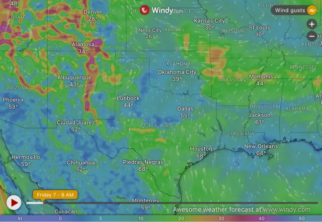 Fire Weather Watch Issued for Oklahoma, Texas Due to High Winds - Newsweek