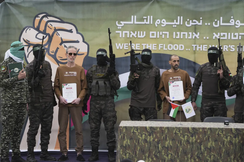 Israel Shows ‘Shocking’ Images as Three Hostages Released by Hamas ...