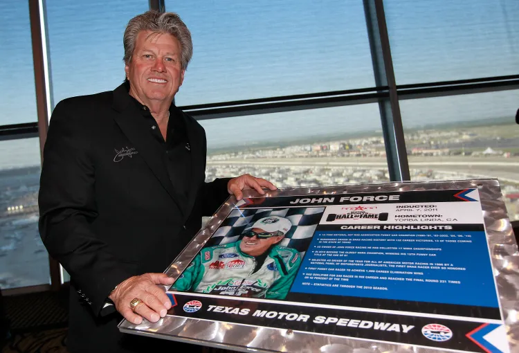John Force Shares Emotional Message After 'Special' 2025 Trackside ...
