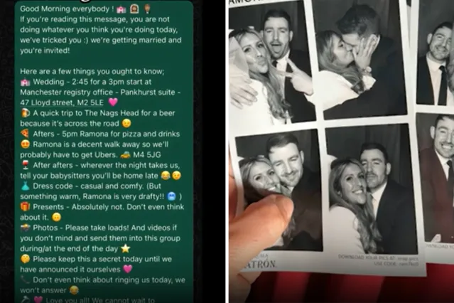 Bride Sends Wedding Guests Unexpected Message 15 Hours Before Big Day ...