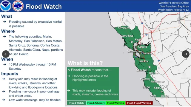 Atmospheric River Maps Show Impacts on California: ‘Major Hazards ...