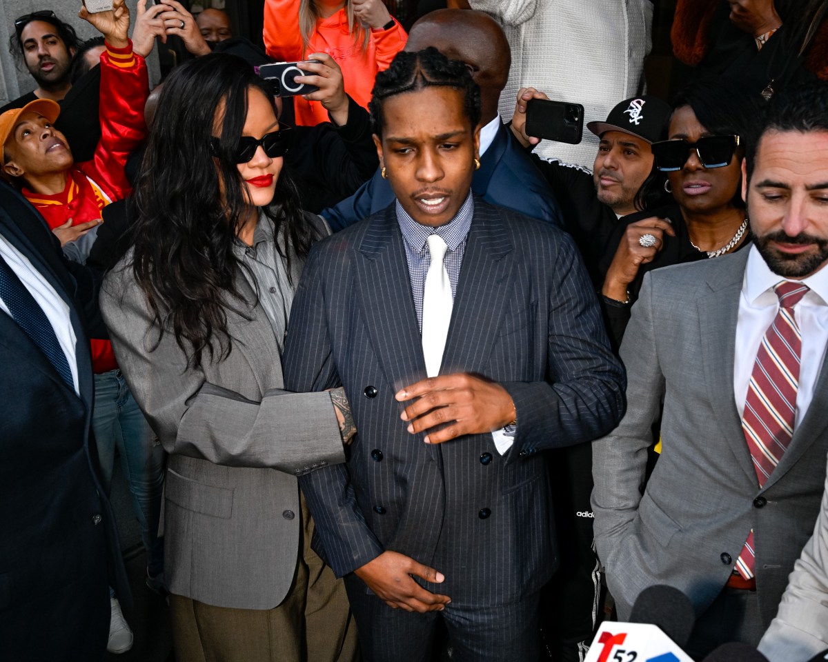 Rihanna's Reaction the Moment A$AP Rocky Was Found Not Guilty - Newsweek