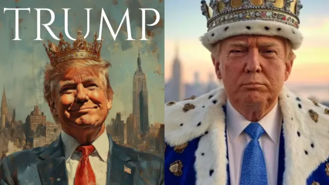 White House Shares Photo of Donald Trump Dressed as a King - Newsweek