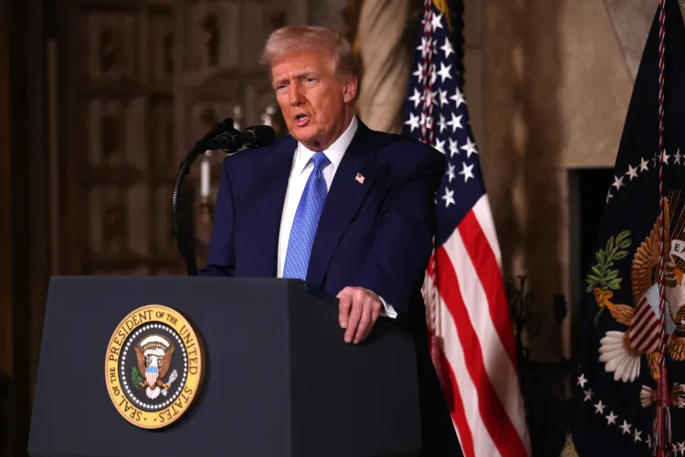 Trump Jokes of Third Term as Crowd Erupts Into ‘4 More Years’ Chant ...