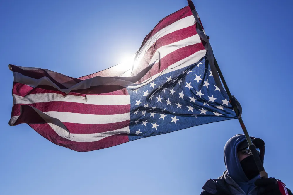 Upside-Down US Flag Meaning: 'Distress' Signal Seen Flying Across the ...