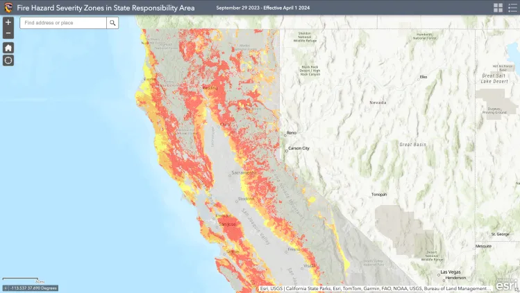 California’s New Fire Risk Maps Have Huge Impacts for Homeowners - Newsweek