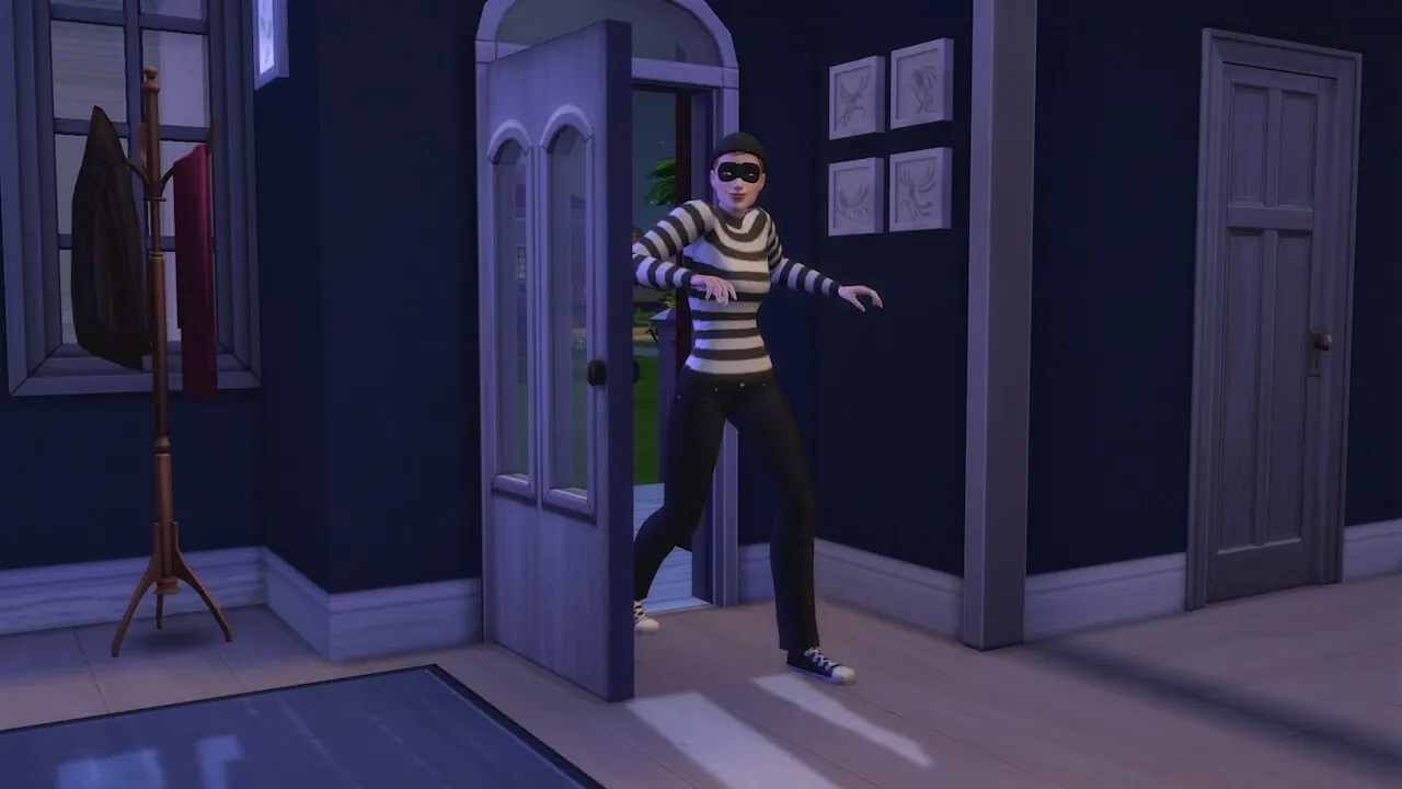 The Sims 4 Update Will Add Iconic Burglar for Free - Newsweek