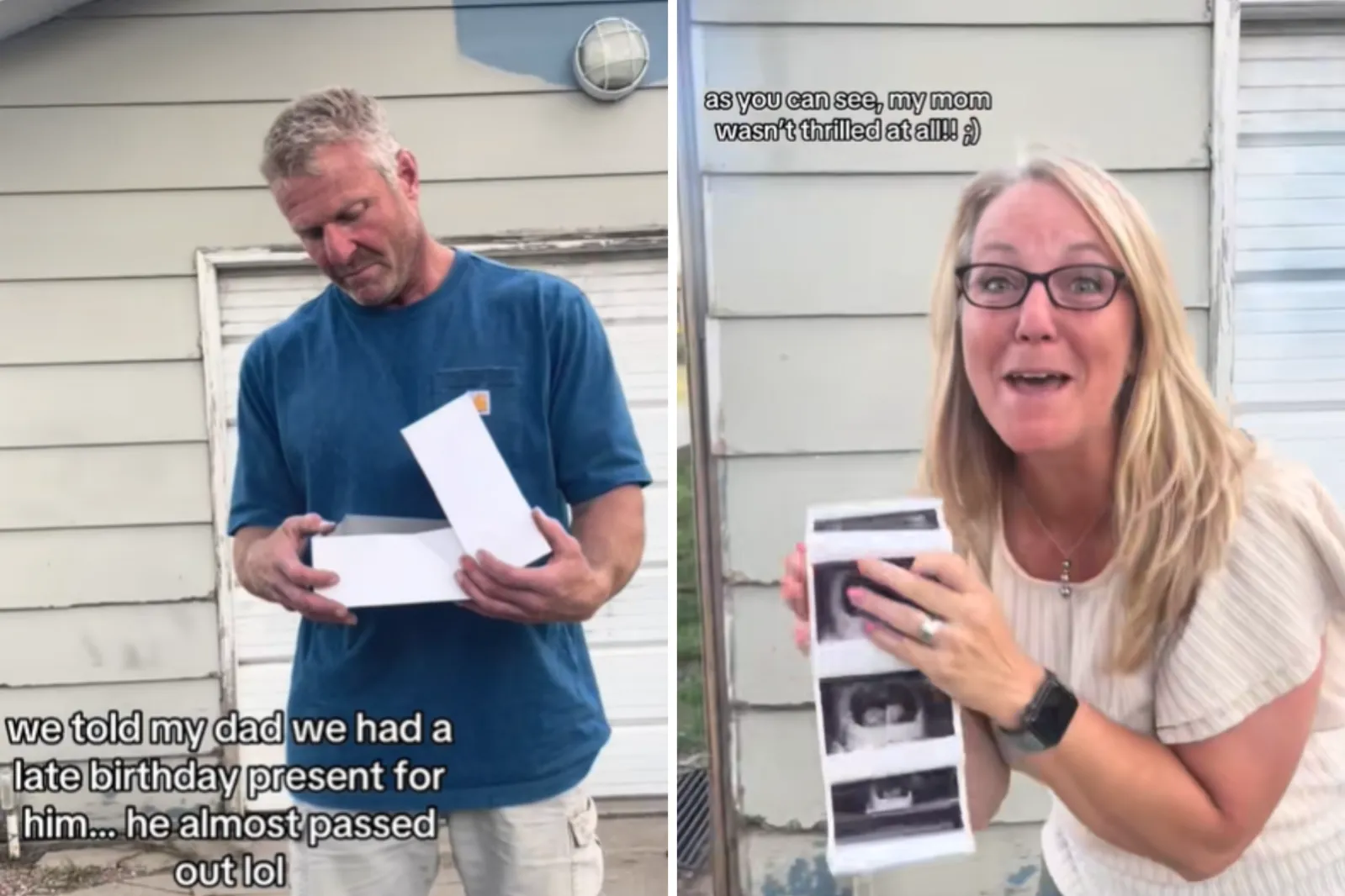 Mom and dad’s very different reactions to daughter’s pregnancy go viral ...