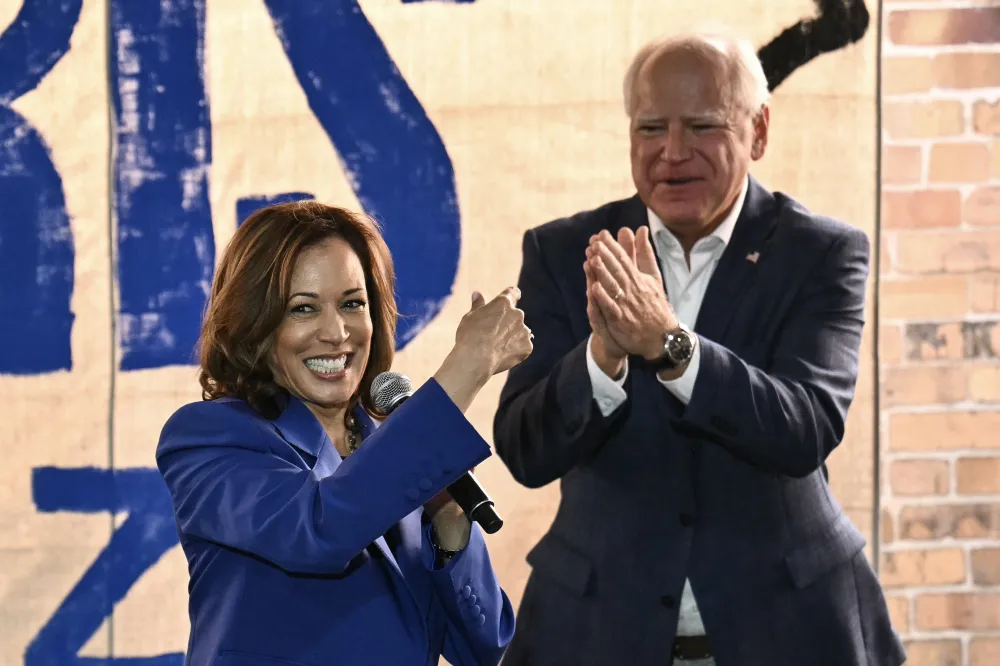 Why Tim Walz and Kamala Harris Don’t Talk Much Anymore - Newsweek