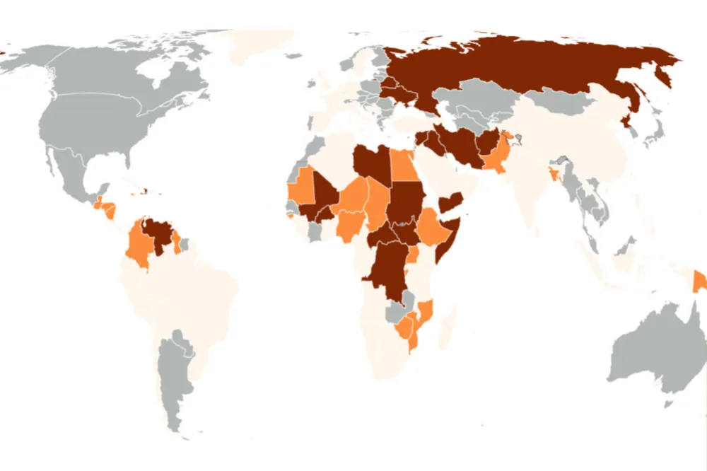 Warnings Issued to Americans Traveling to 126 Destinations - Newsweek