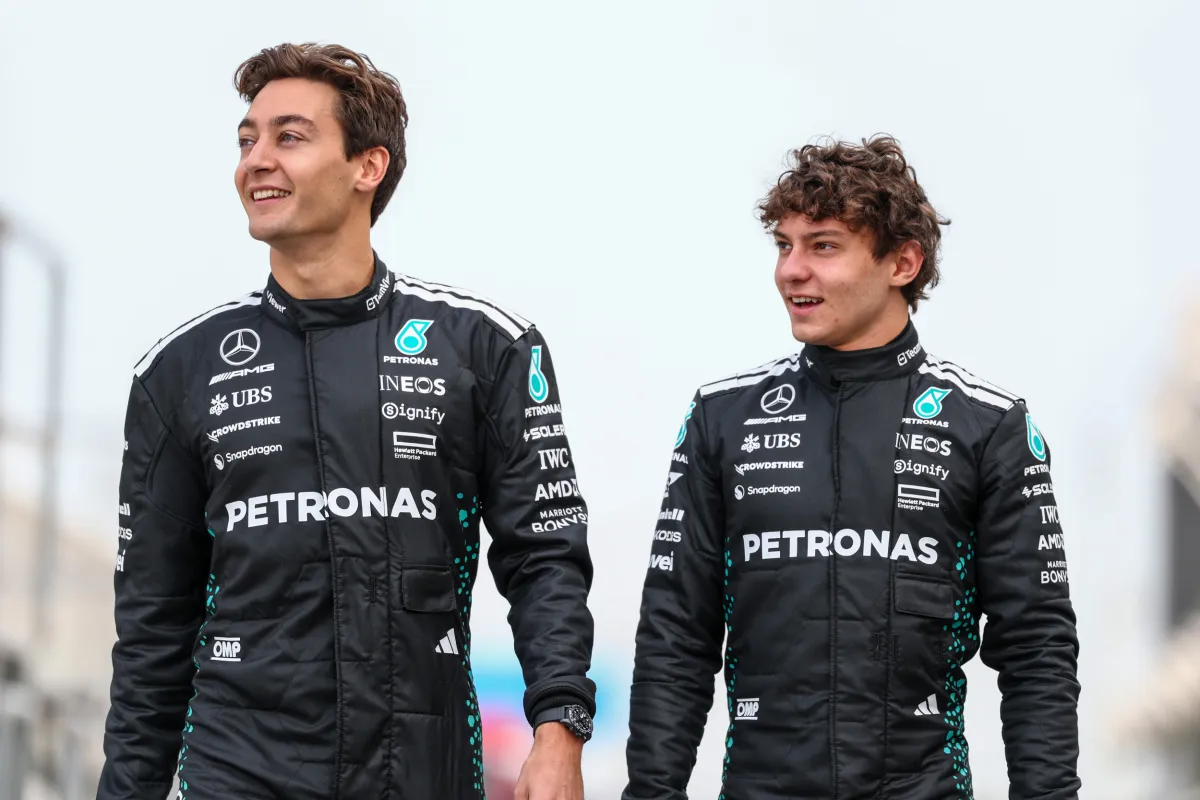 George Russell: 'Super Fast' Kimi Antonelli Has Been 'Thrown In At The ...