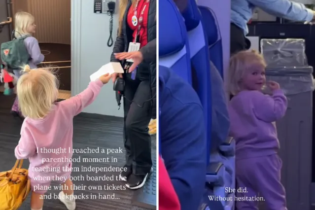 Mom Boards Plane With Her Two Kids, Unprepared for Sudden Realization ...