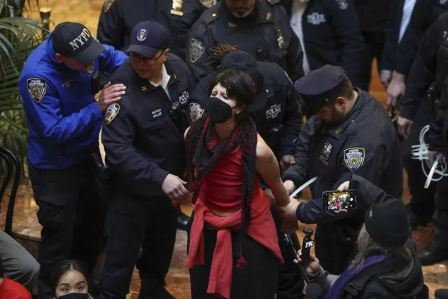 Trump Tower Lobby Taken Over as Jewish Protesters Arrested Supporting ...