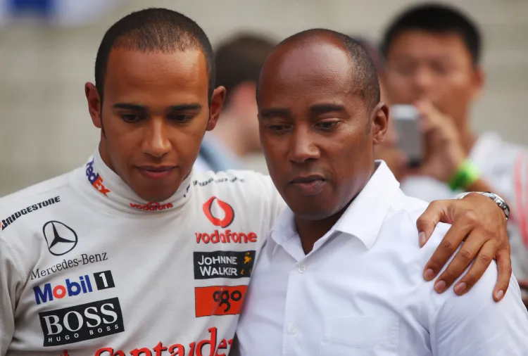 Tearful F1 Rookie Driver Consoled by Lewis Hamilton's Father After Pre ...