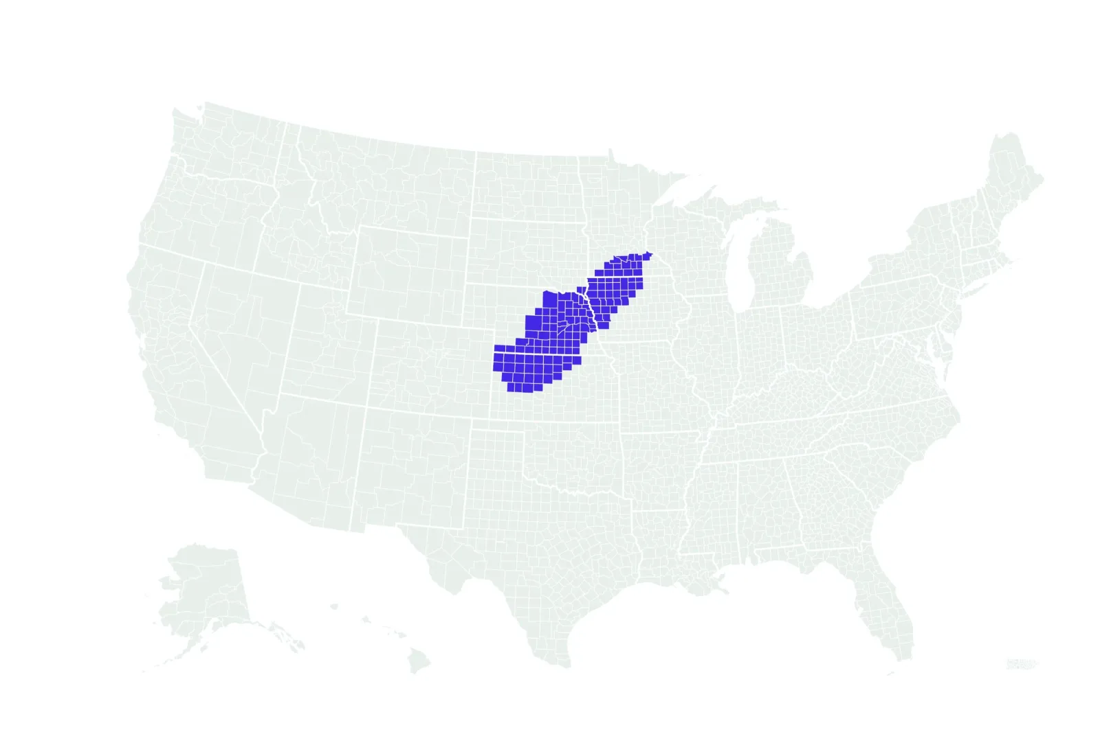Map Shows Counties Facing Blizzards—up to 10 Inches of Snow, 70 MPH ...