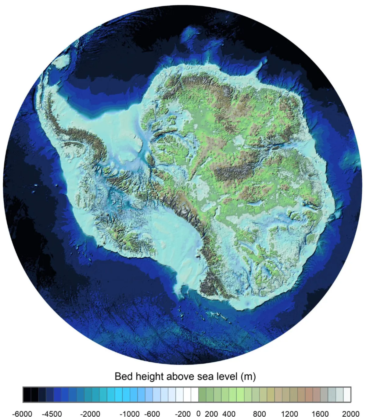 Map Shows What Antarctica Will Look Like Without Ice - Newsweek