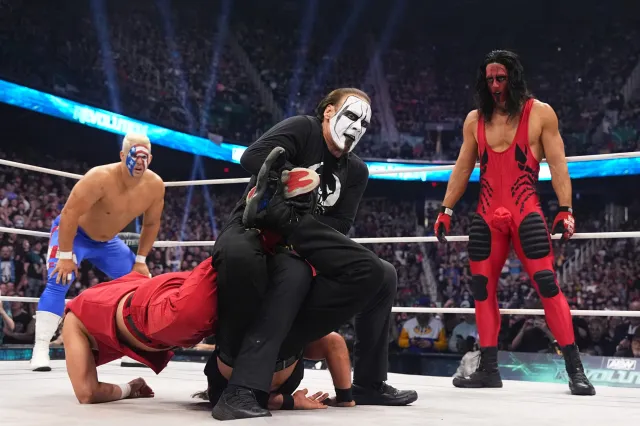 Wrestling Legend Sting Makes Surprise AEW Return - Newsweek