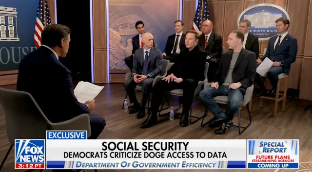 Elon Musk And DOGE Team Give Social Security Update In Fox News ...