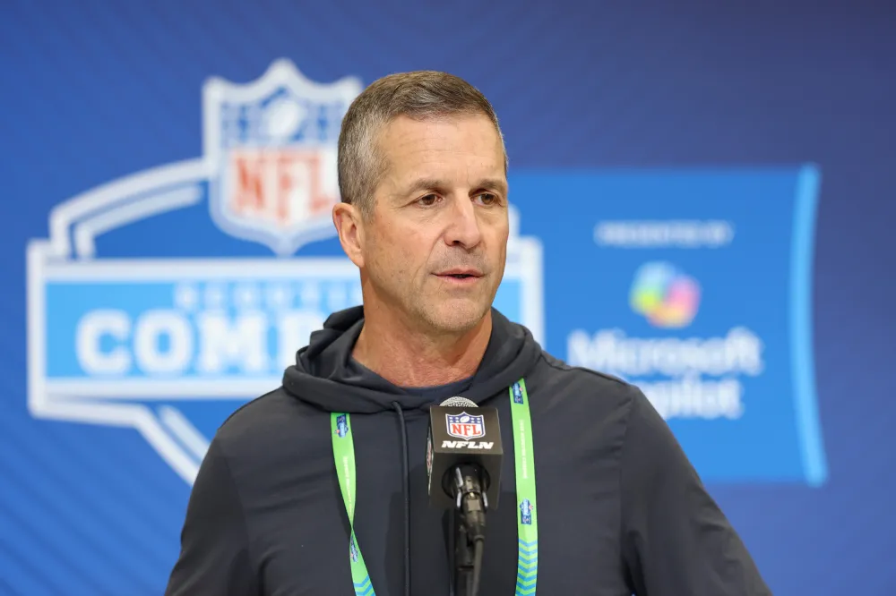 Ravens HC John Harbaugh Set Unfortunate NFL History in Loss to Bills ...