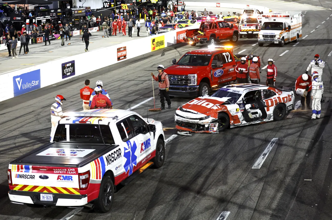 NASCAR Security Steps In as Taylor Gray and Sammy Smith Nearly Come to ...