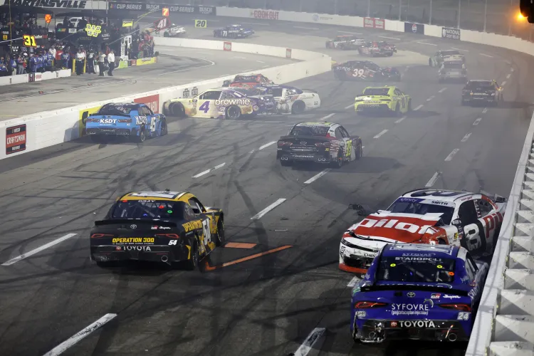 Should NASCAR Drivers Be Allowed to Brawl? Martinsville Sparks Debate ...