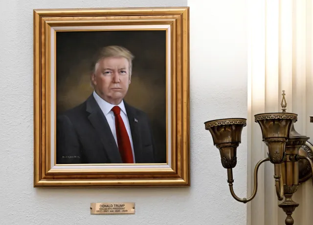 Colorado Artist Denies Distorting Trump Portrait Removed From Capitol ...