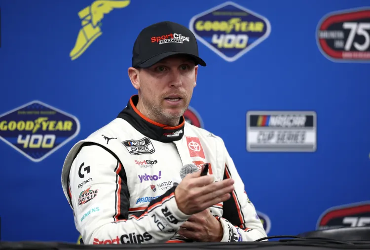 Denny Hamlin Flags Strange Audio Glitch on FOX NASCAR's Broadcast ...