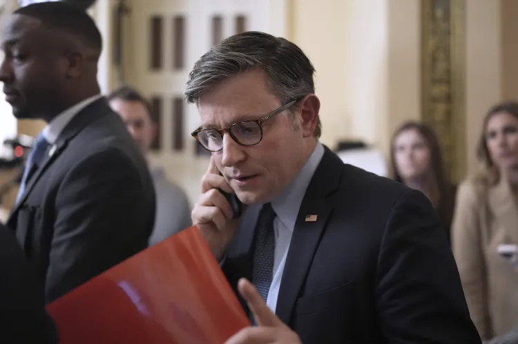 Mike Johnson Secures Slim Victory for Trump-Backed Budget Plan in House ...