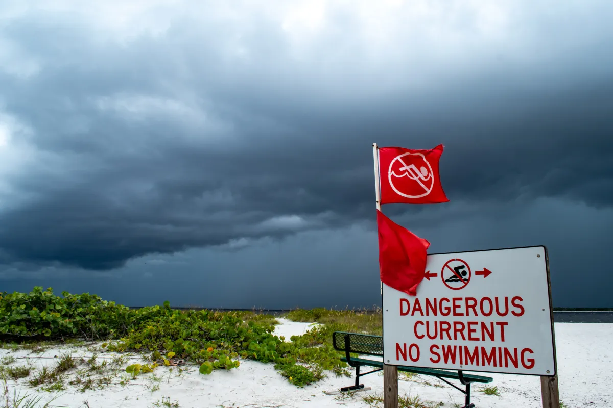 Florida Beachgoers Warned About Going in Ocean After Swimmer Dies ...