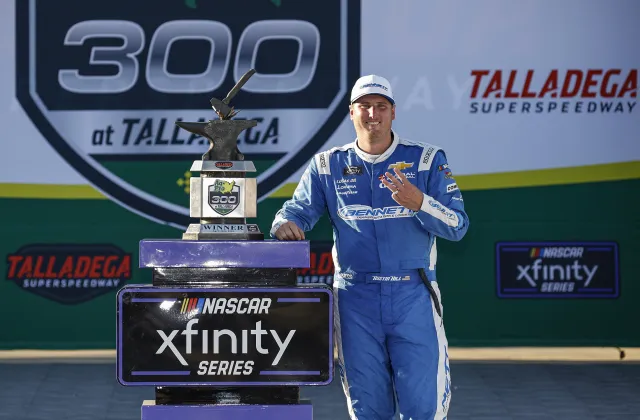 Austin Hill Smashes Superspeedway Record After Surviving Talladega ...