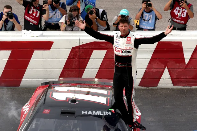 Denny Hamlin and Fiancée Jordan Fish Celebrate Huge Pregnancy Milestone ...