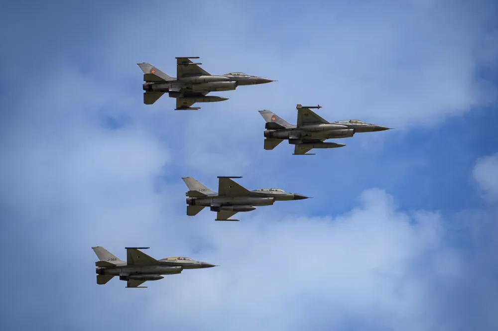 NATO Fighter Jets Scrambled After Long-Range Russian Strikes - Newsweek