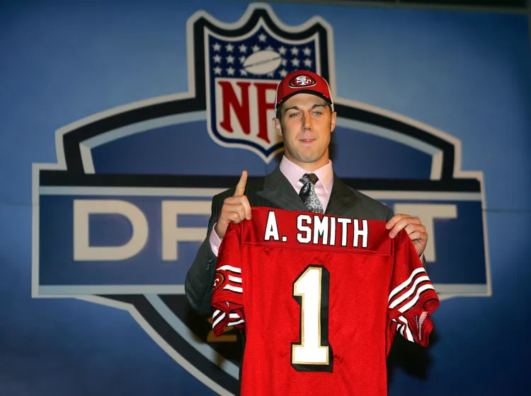 Alex Smith Explains the ‘Immense Pressure’ of Being Drafted First ...