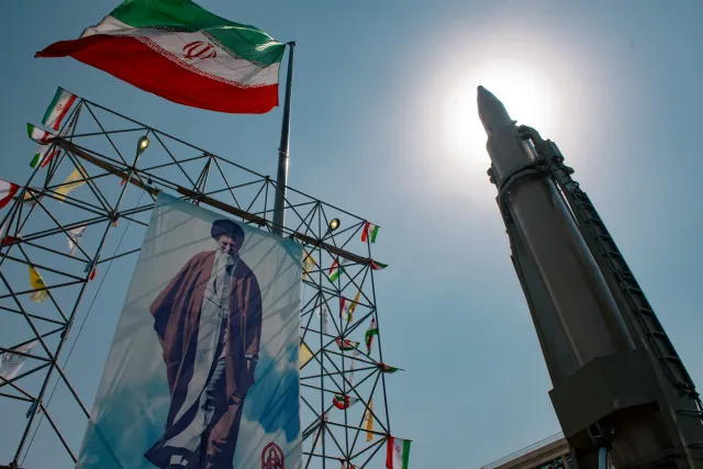 Iran unveils new missile capable of striking US targets as war threat ...