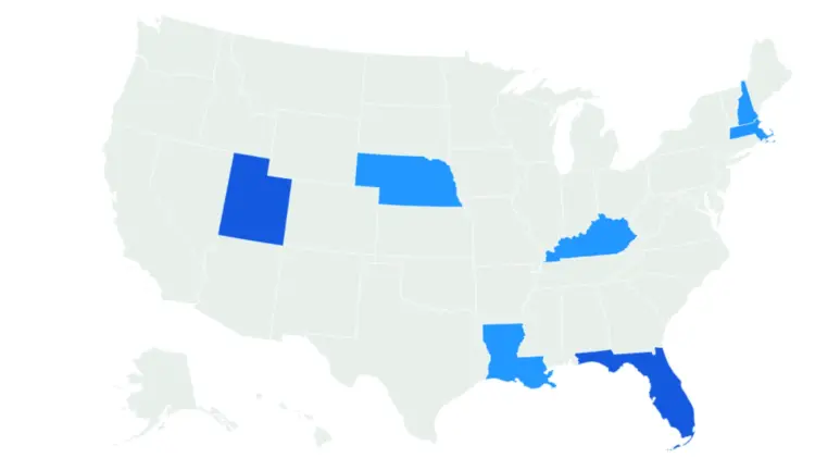 Map Shows Fluoride Bans on Drinking Water in US States - Newsweek