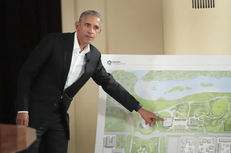 Obama Library Update: Foundation Hits Back At Trump Claims - Newsweek
