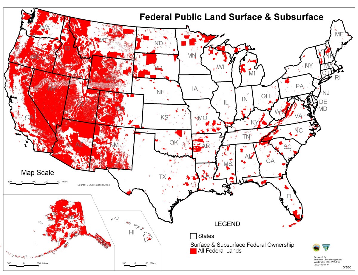 Republicans Approve Sale of Federal Lands: Which States Have the Most ...