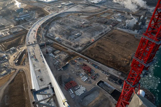 America’s Longest Cable-Stayed Bridge To Link US With Canada - Newsweek