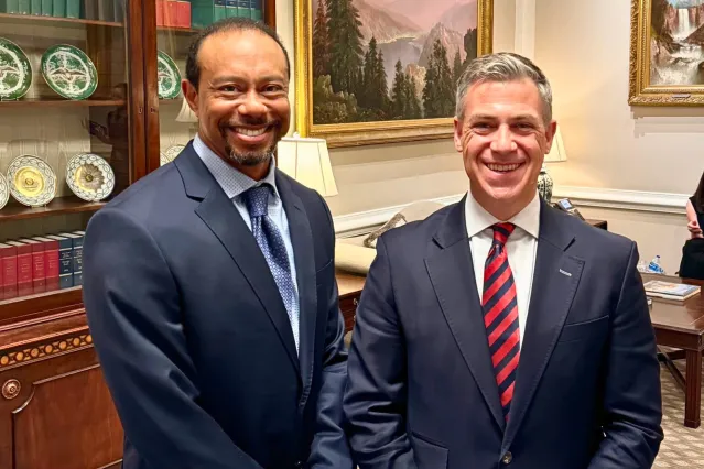 Tiger Woods Mysteriously Surfaces at White House amid Vanessa Trump ...