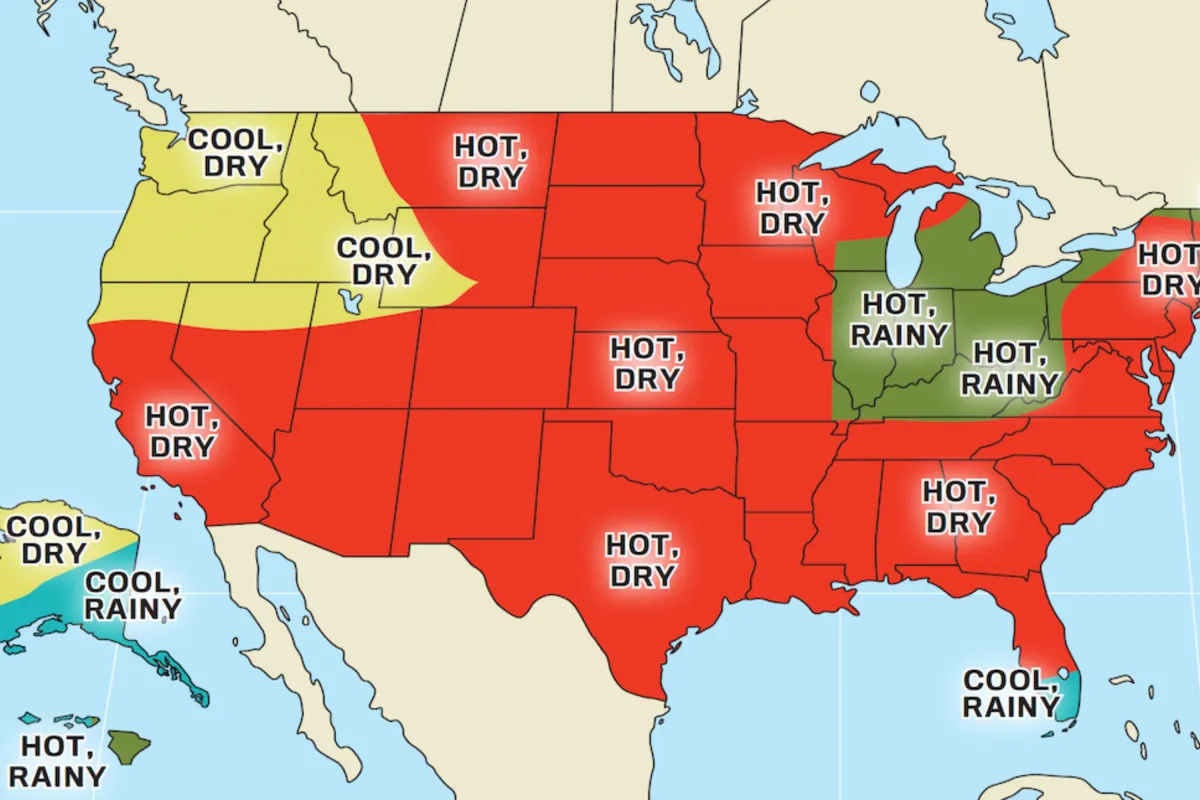 Old Farmer’s Almanac Predicts US Weather for Summer 2025 - Newsweek