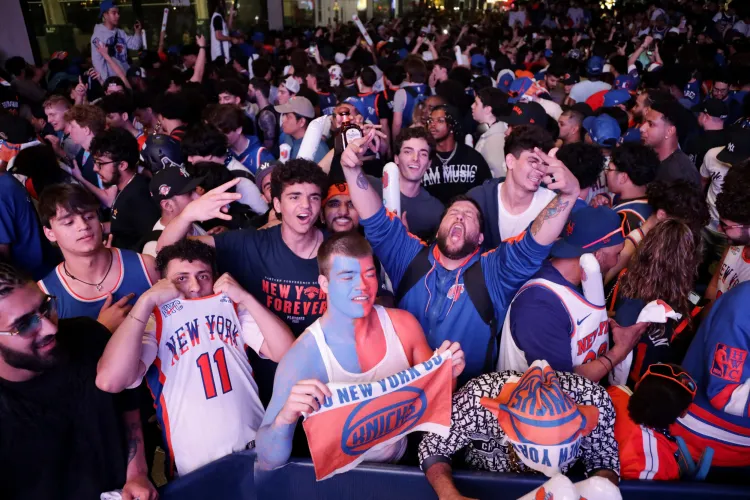 Knicks Fan Roasts Brian Windhorst in Viral Interaction After Game 6 ...