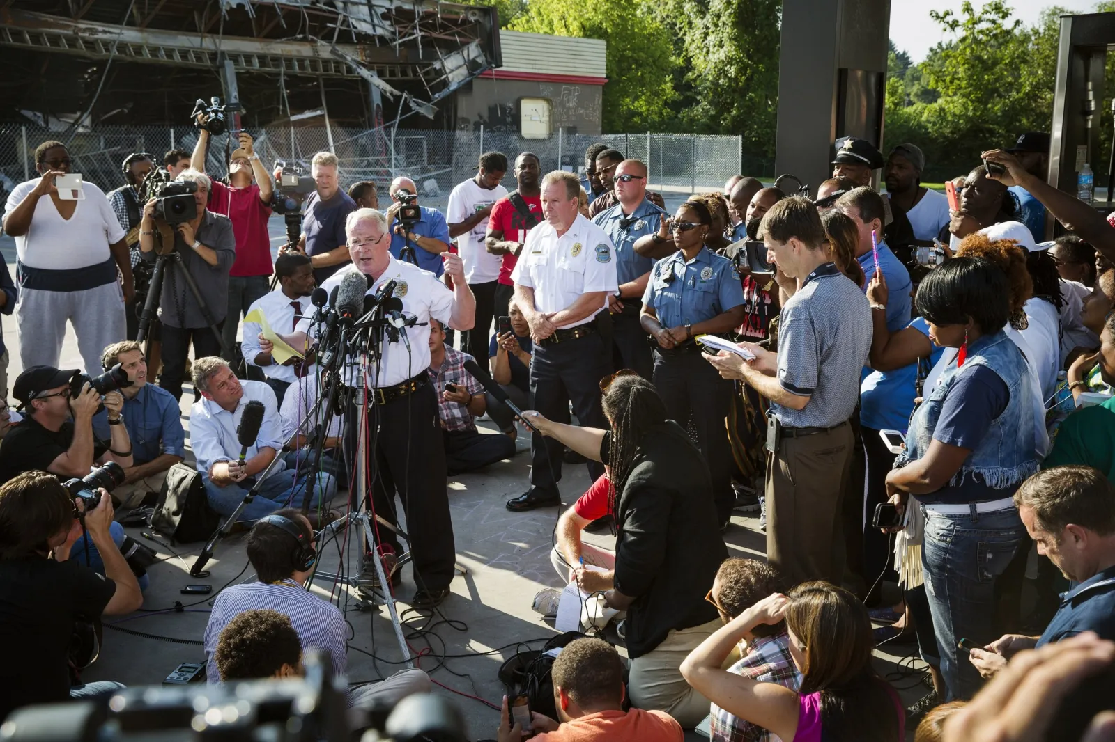 How Lessons From Trayvon Helped Make Ferguson News - Newsweek