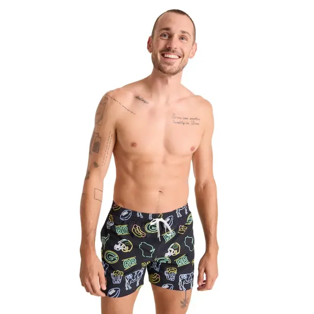 How to Buy Green Bay Packers Chubbies Swim Trunks: Shop NFL Chubbies ...
