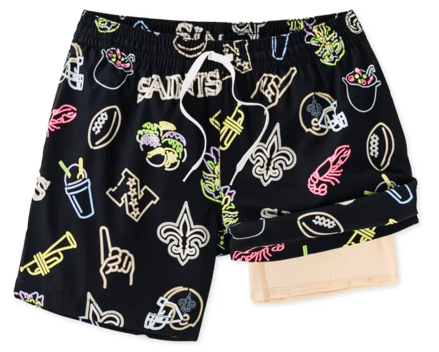 How to Buy New Orleans Saints Chubbies Swim Trunks: Shop NFL Chubbies ...