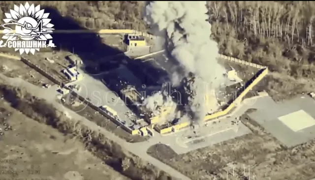 Ukrainian MiG-29 Fighter Jets Bomb Russian Special Services Base - Newsweek