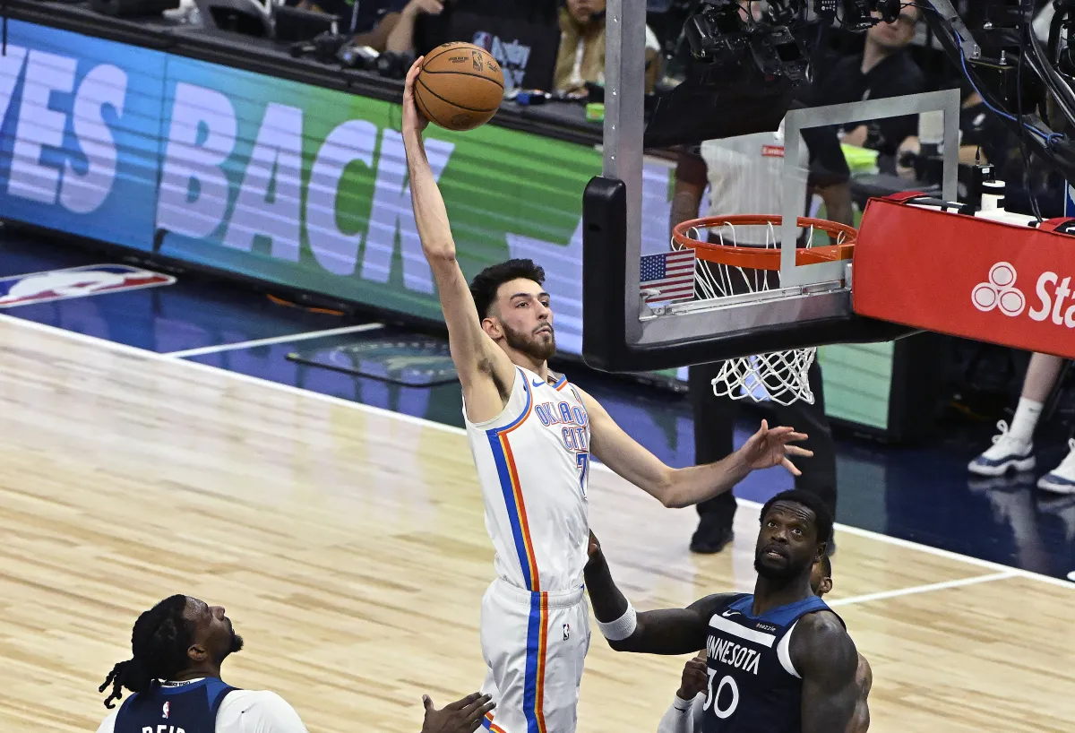 Best Timberwolves vs. Thunder Game 5 Player Props: Target Chet Holmgren ...