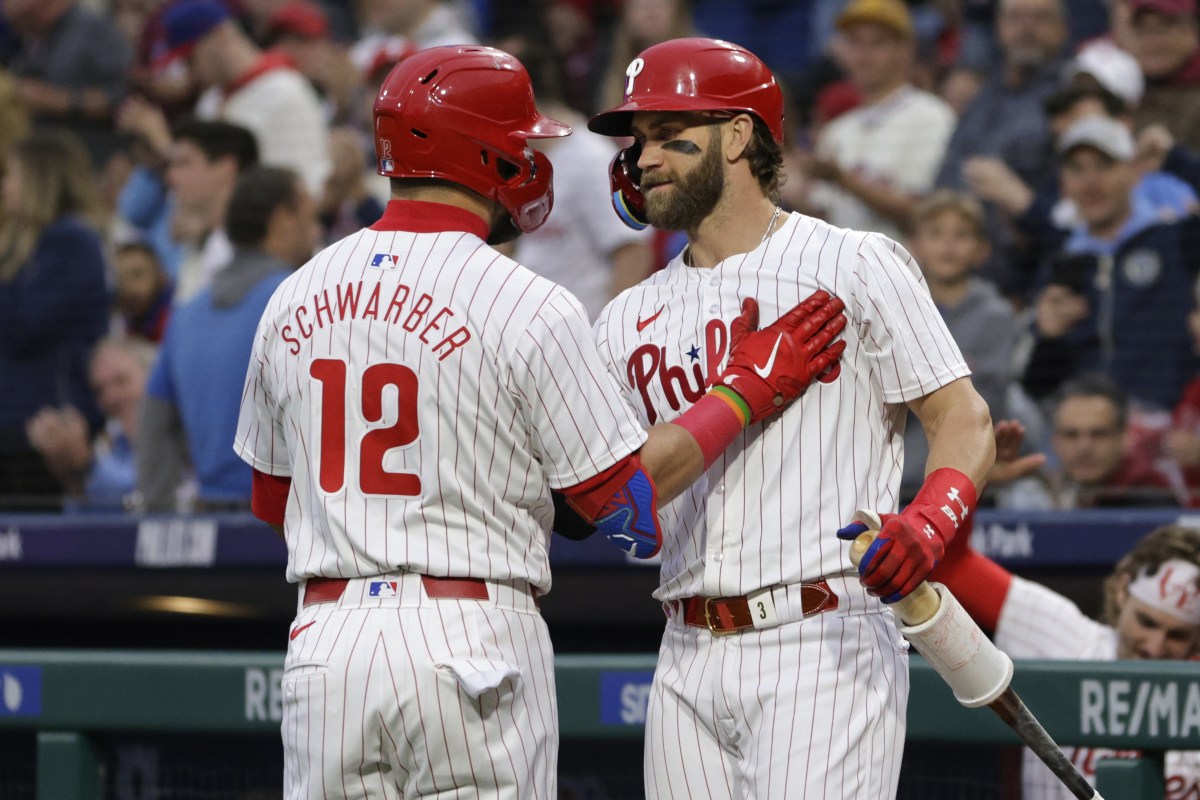 Phillies' Bryce Harper Discusses Kyle Schwarber Free Agency - Newsweek