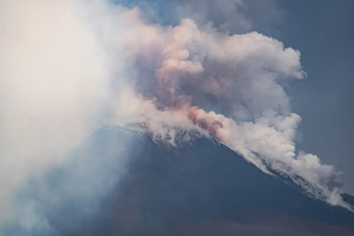 Mount Etna Erupts: Watch Live Feed of June 2 Eruption - Newsweek