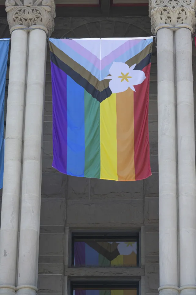 Pride Flags Displayed Across Red States in Defiance of Bans - Newsweek