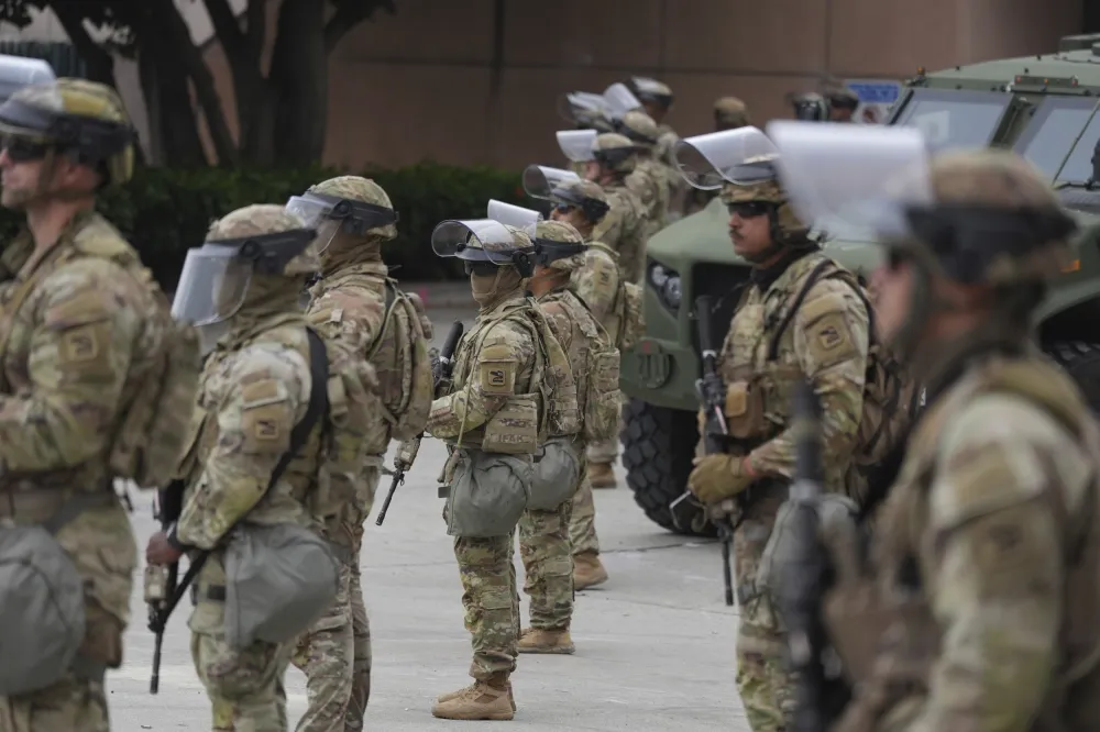 Donald Trump Says ‘Bring in the Troops’ as LA Riots Escalate - Newsweek